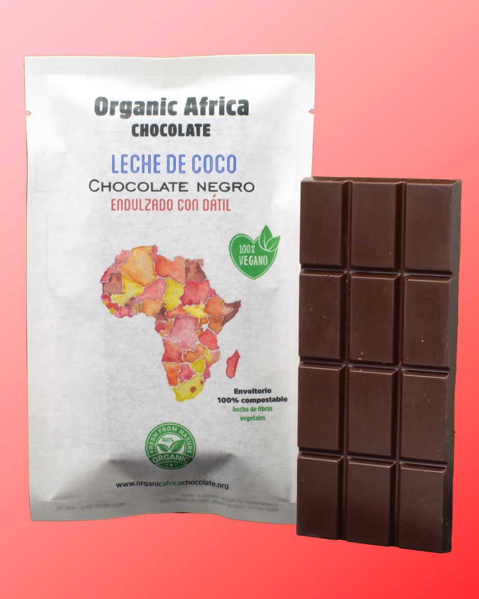 Chocolate Negro Sin Azucar, Chocolate Sano | Organic Africa Chocolate